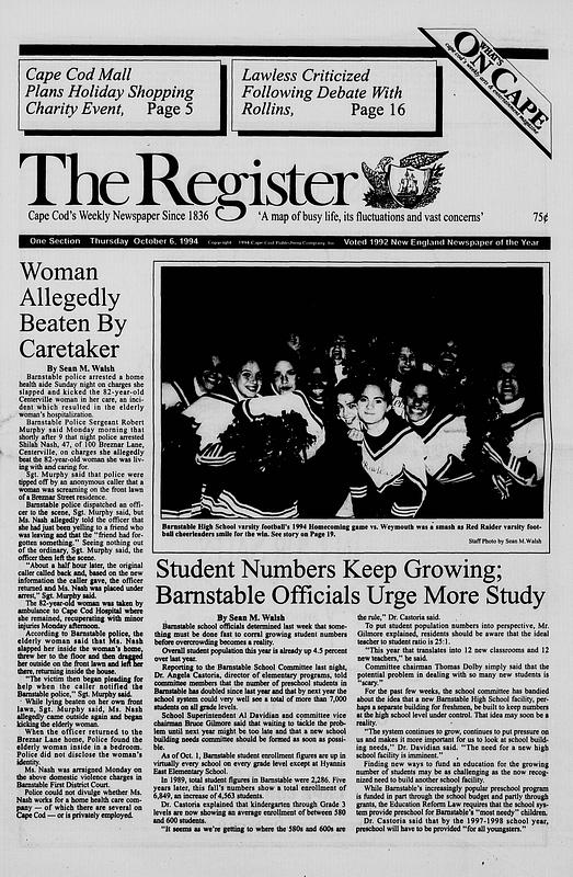 The Register. October 06, 1994 - Digital Commonwealth