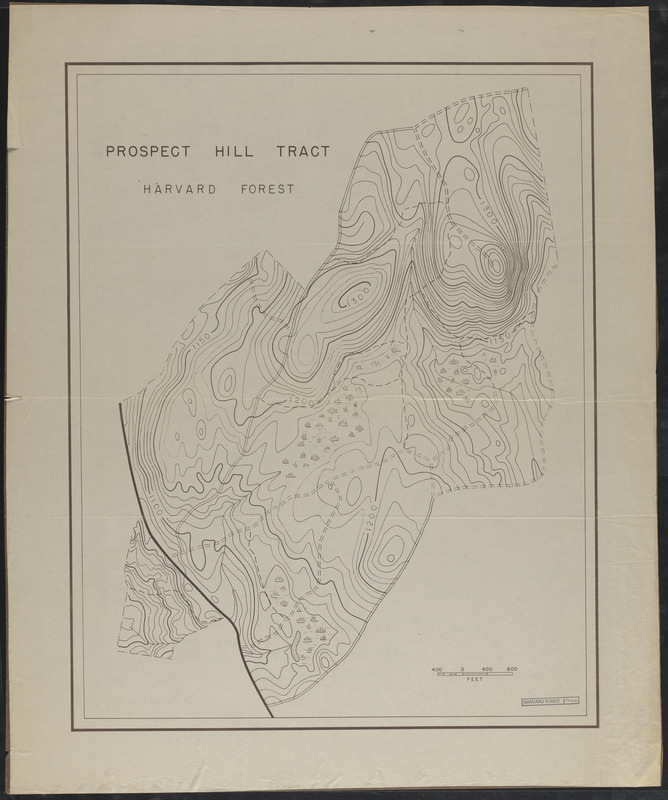 Topographic Map of Prospect Hill Tract - Digital Commonwealth