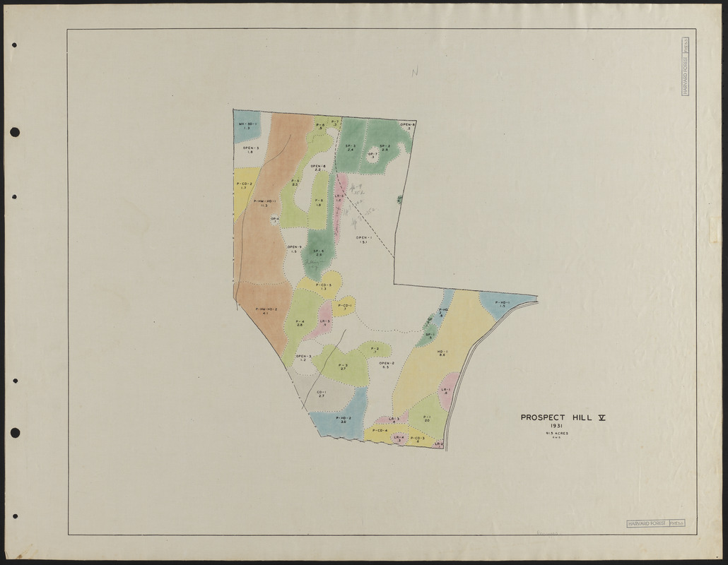 Prospect Hill V 1931 Stand Map - Digital Commonwealth
