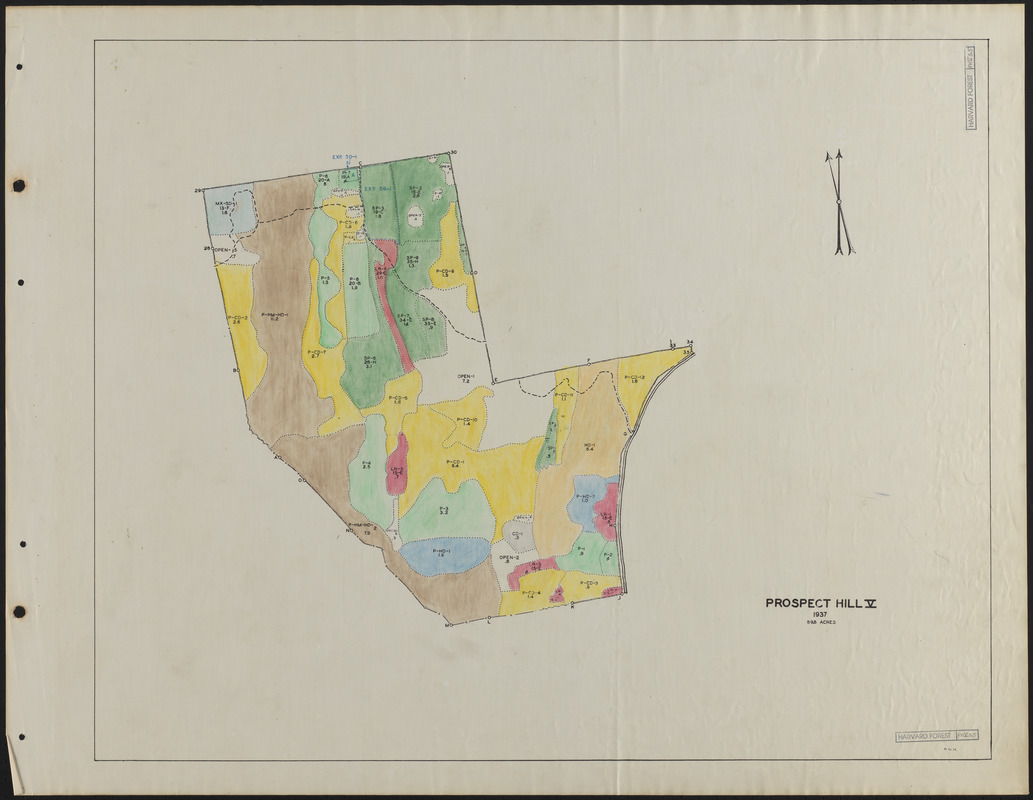Prospect Hill V 1937 Stand Map - Digital Commonwealth