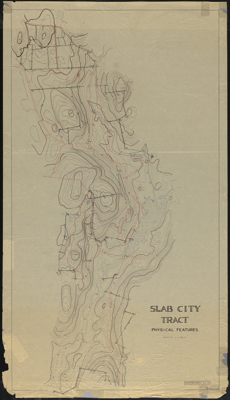 Slab City Tract Physical Features, Including Topography - Digital ...