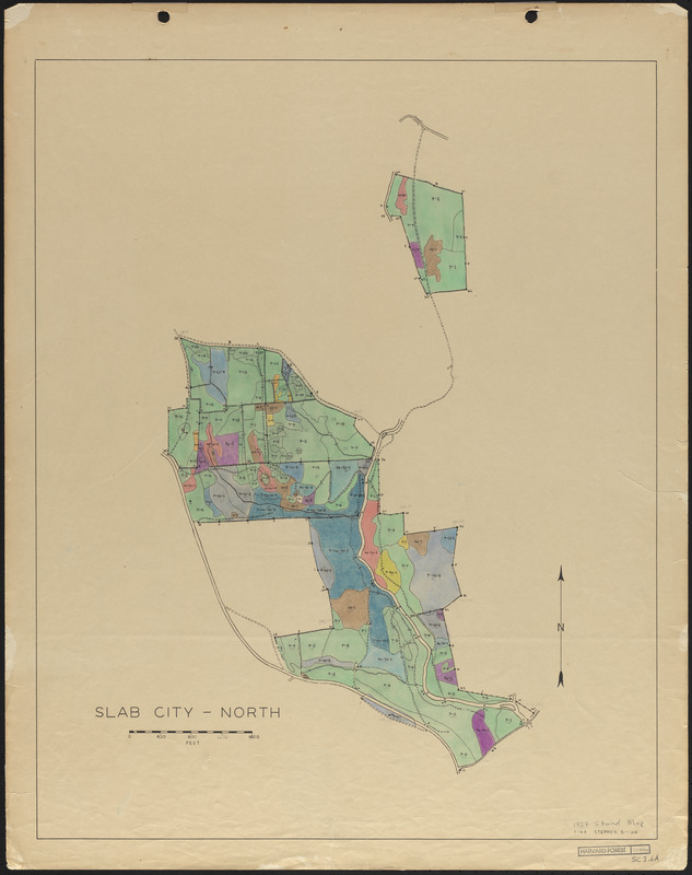 Slab City North 1937 Stand Map - Digital Commonwealth