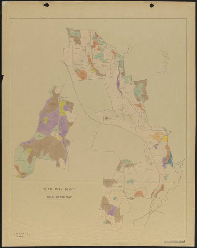 Slab City Block 1946 Stand Map - Digital Commonwealth