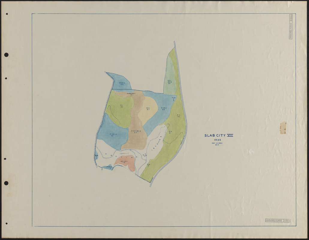 Slab City VII 1935 Stand Maps - Digital Commonwealth