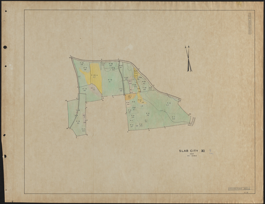 Slab City XI 1937 stand map - Digital Commonwealth