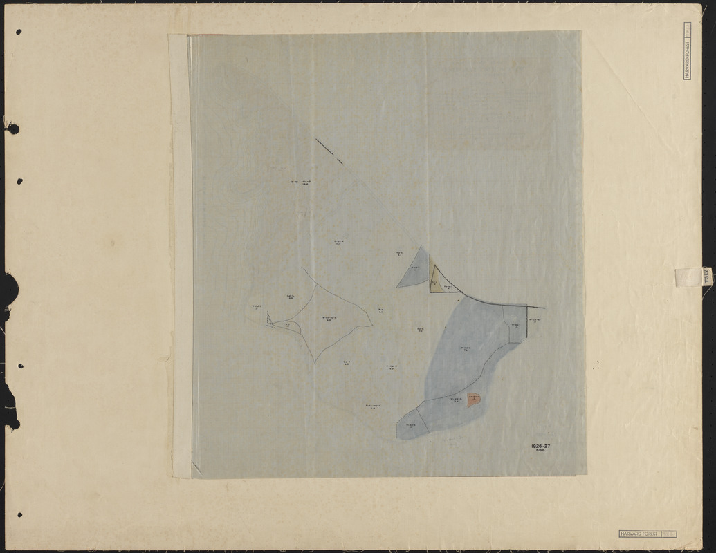 Tom Swamp IV 1924-27 stand map - Digital Commonwealth