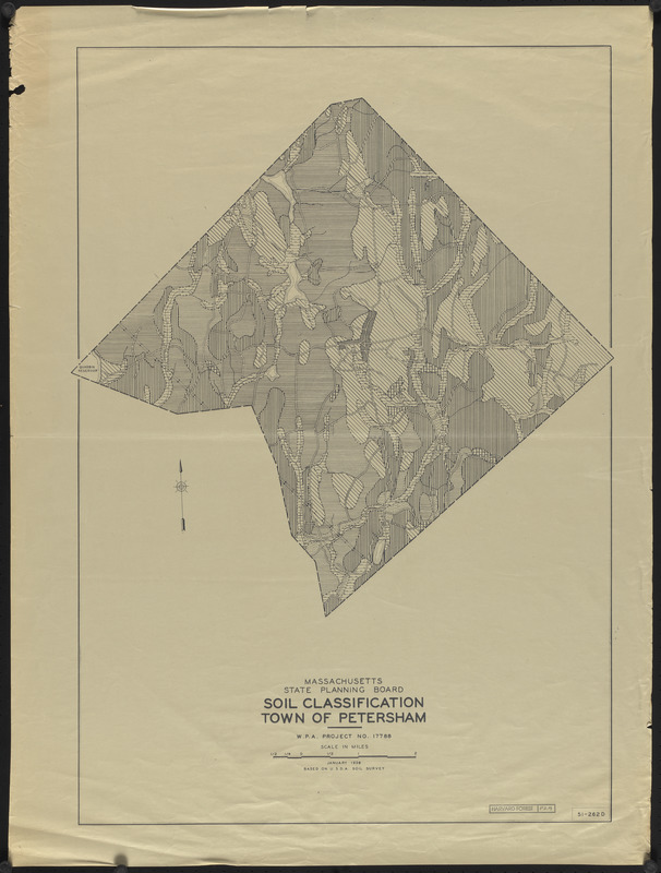 Soil Classification Town of Petersham - Digital Commonwealth