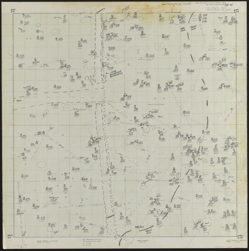 SE41 400 x 100 ft. Block of Lyford Grid - Digital Commonwealth