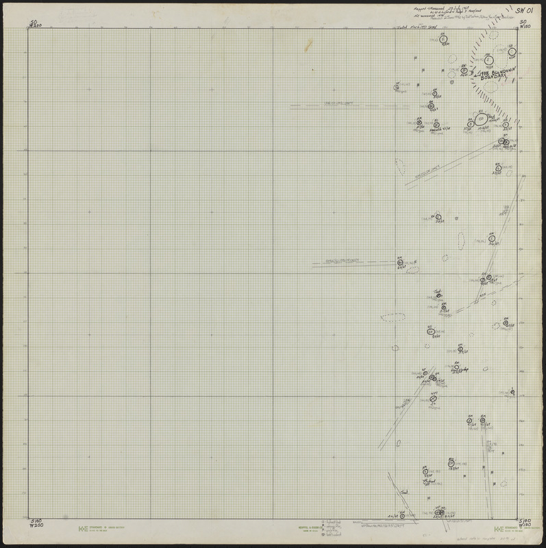 SW01 0 x 100 ft. Block Lyford Grid - Digital Commonwealth