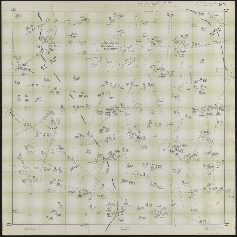 SW50 500 x 0 ft. Block Lyford Grid - Digital Commonwealth