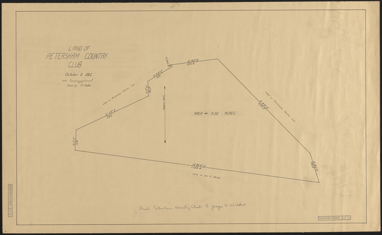 Land of Petersham Country Club - Digital Commonwealth