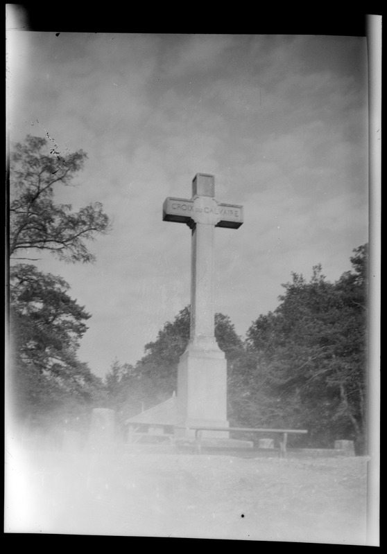 Croix de Calvaire, Fontainebleau, France - Digital Commonwealth