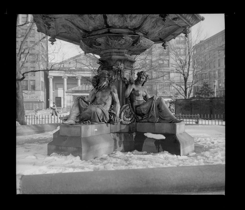 Brewer Fountain, Boston Common - Digital Commonwealth