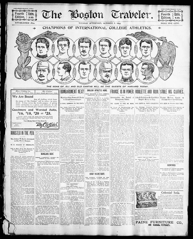 The Boston Traveler. October 08, 1895 - Digital Commonwealth