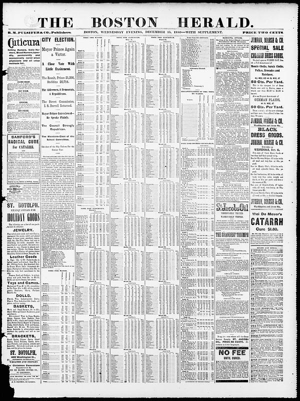 The Boston Herald. December 15, 1880 - Digital Commonwealth