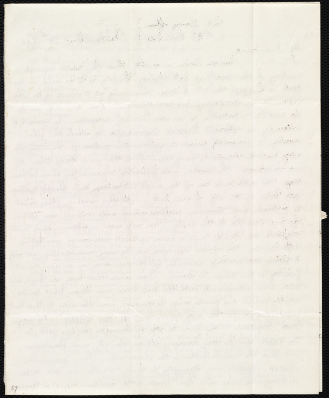Letter from John Anderson Collins, Boston, [Mass.], to Caroline Weston ...