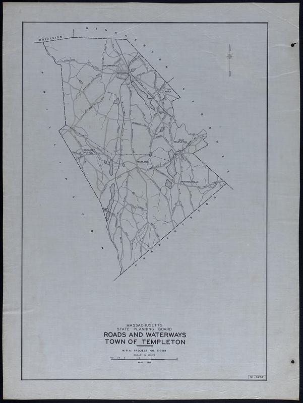 Roads and Waterways Town of Templeton - Digital Commonwealth