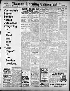 Boston Evening Transcript. July 06, 1903 - Digital Commonwealth