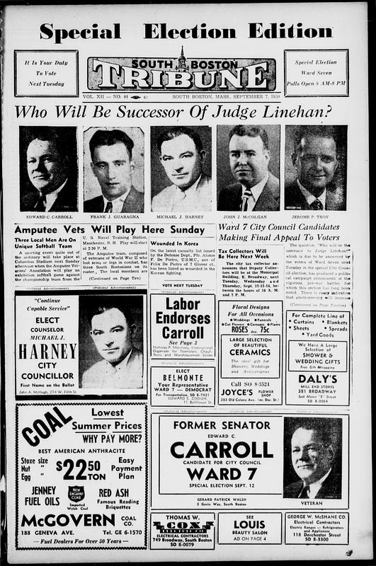 South Boston Tribune. September 07, 1950 - Digital Commonwealth