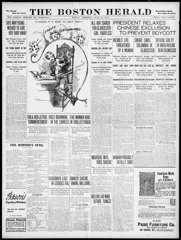 The Boston Herald. June 26, 1905 - Digital Commonwealth