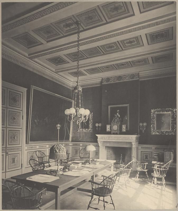 Boston Public Library, Trustees' Room - Digital Commonwealth