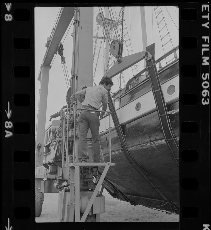 New owner of Brown’s Marina Dick Sheehan - Digital Commonwealth