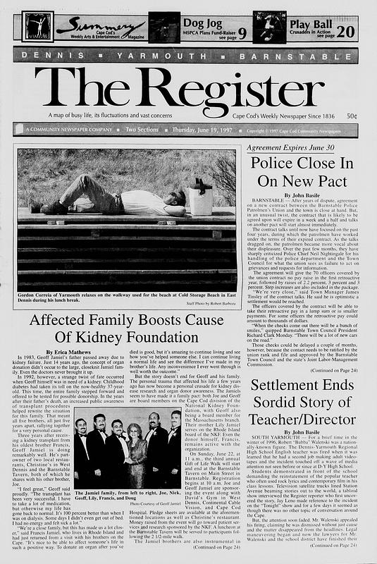 The Register. June 19, 1997 - Digital Commonwealth