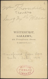 William Thorndike - Digital Commonwealth