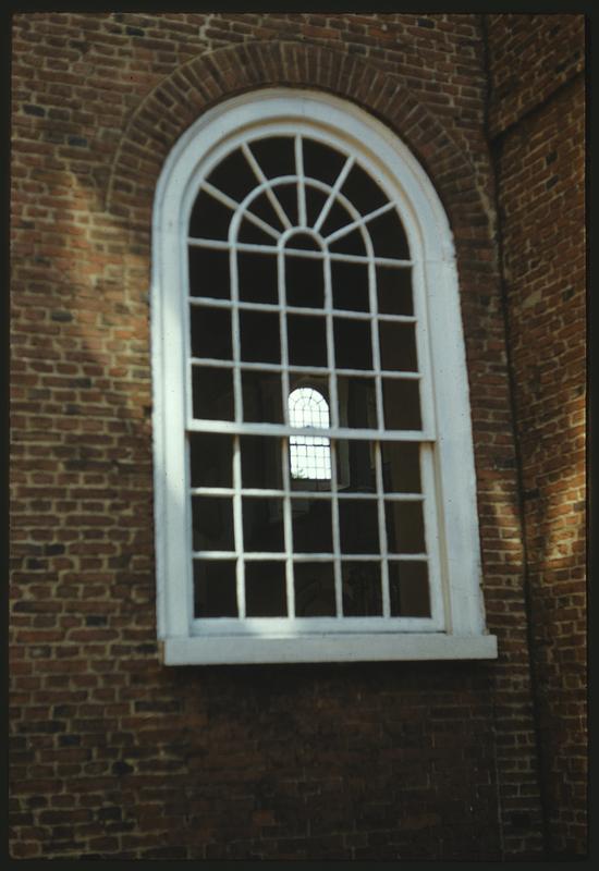 Window at Old North Church, Boston - Digital Commonwealth