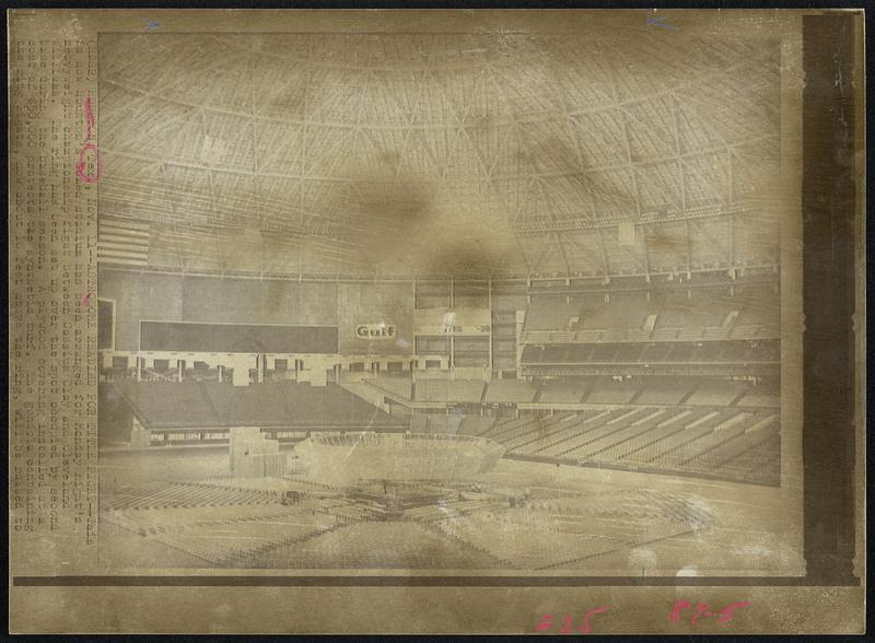 Astodome Readied for Title Fight -- This is how Houston's domed stadium ...