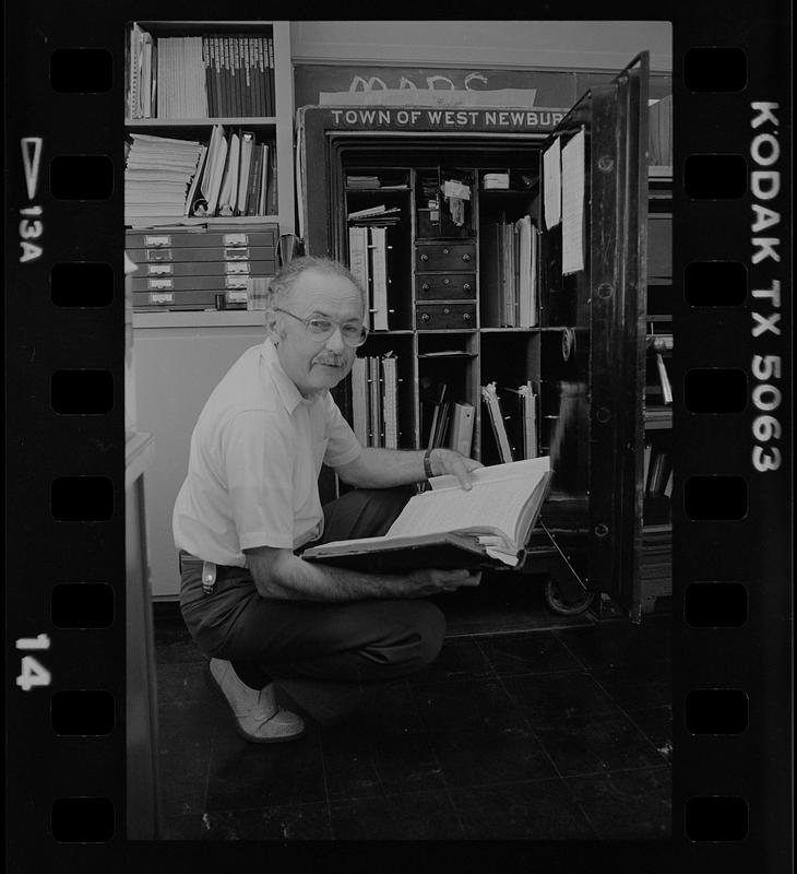 Norman Hobson West Newbury Town Clerk - Digital Commonwealth