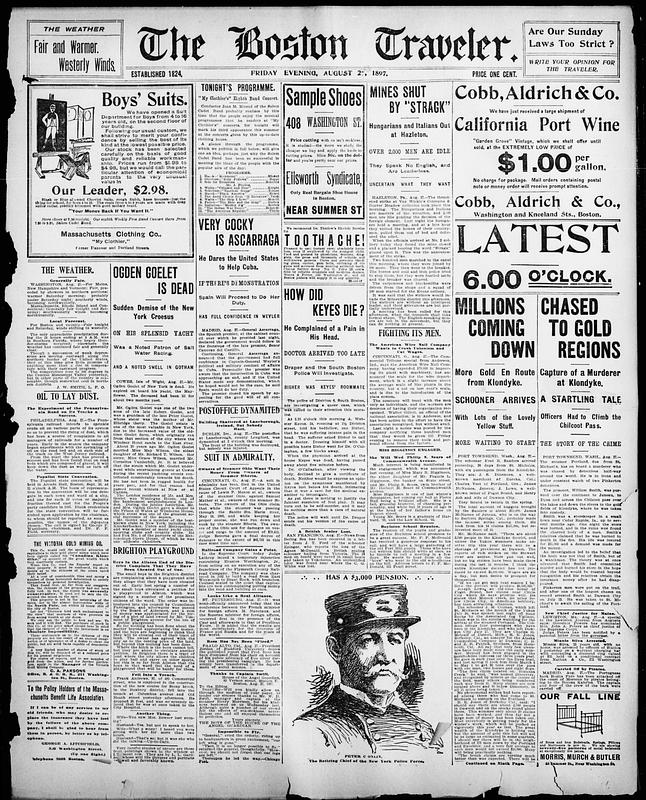 The Boston Traveler. August 27, 1897 - Digital Commonwealth