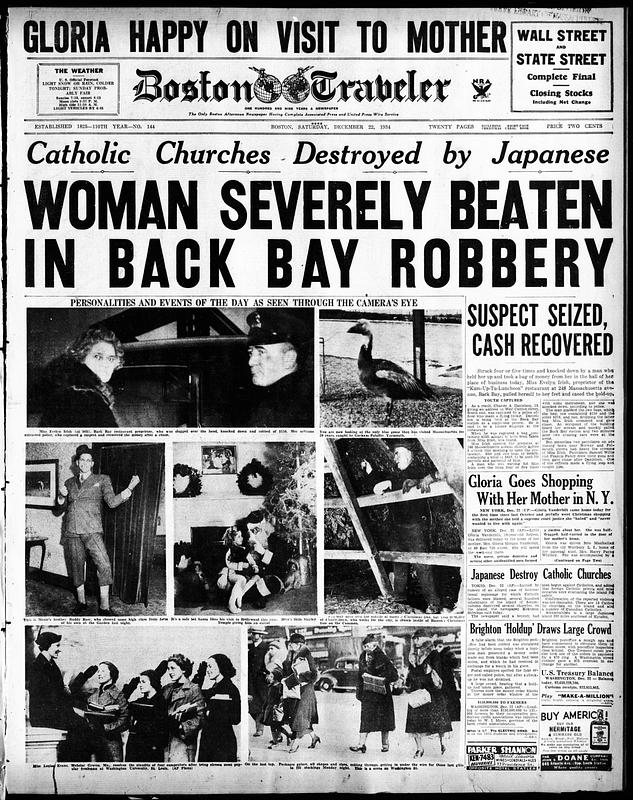 The Boston Traveler. December 22, 1934 - Digital Commonwealth