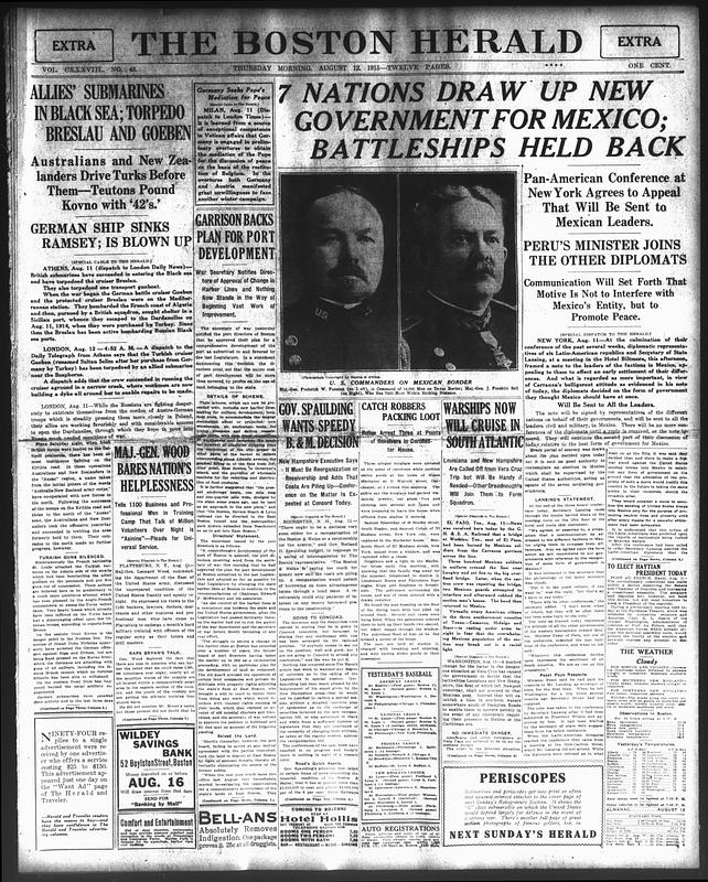 The Boston Herald. August 12, 1915 - Digital Commonwealth