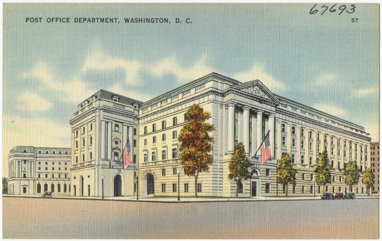 Post Office Department, Washington, D. C. - Digital Commonwealth