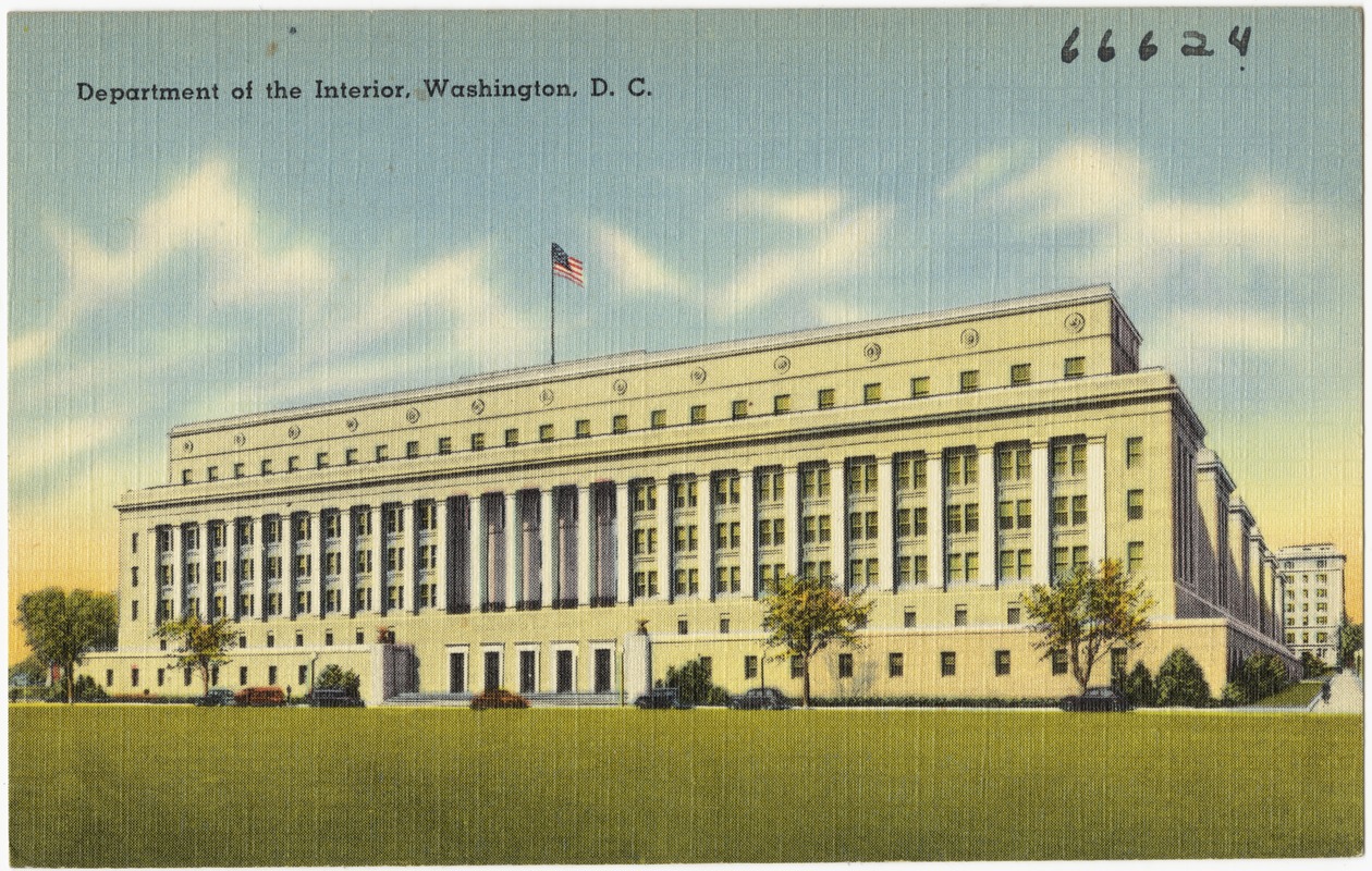 Department of the Interior, Washington, D. C. - Digital Commonwealth