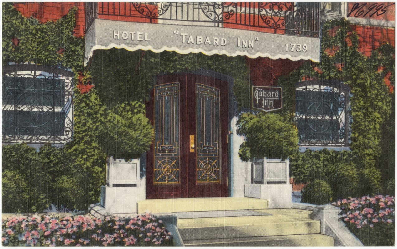 Hotel "Tabard Inn," 1739 - Digital Commonwealth