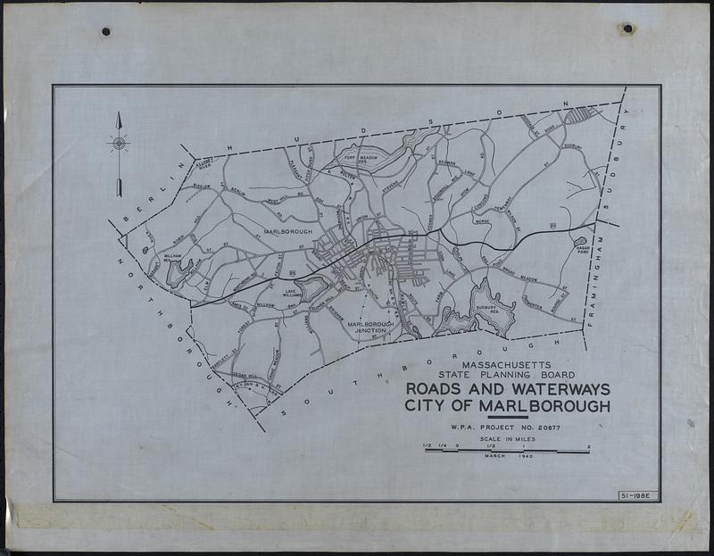 Roads and Waterways City of Marlborough - Digital Commonwealth