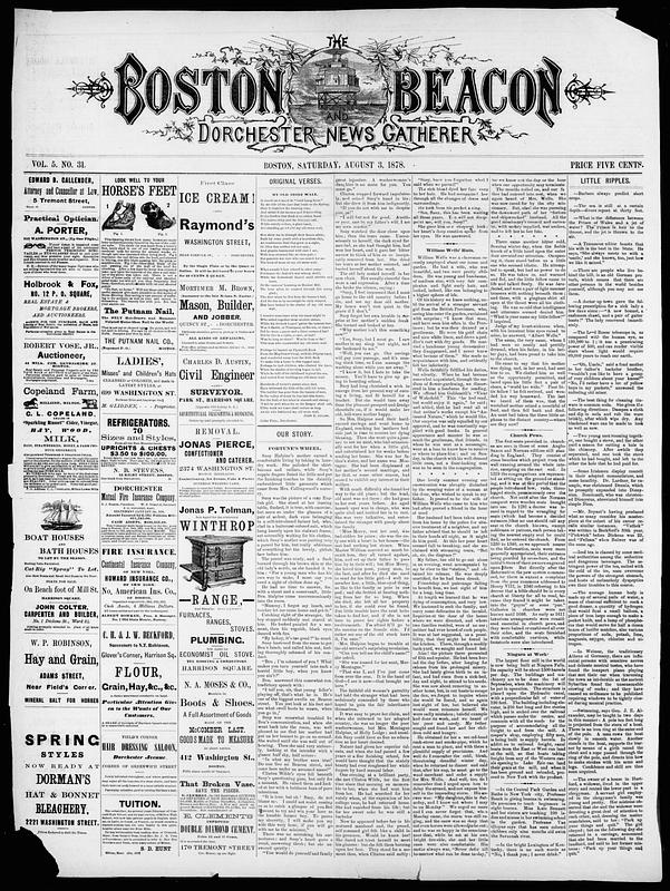 The Boston Beacon and Dorchester News Gatherer, August 03, 1878 ...