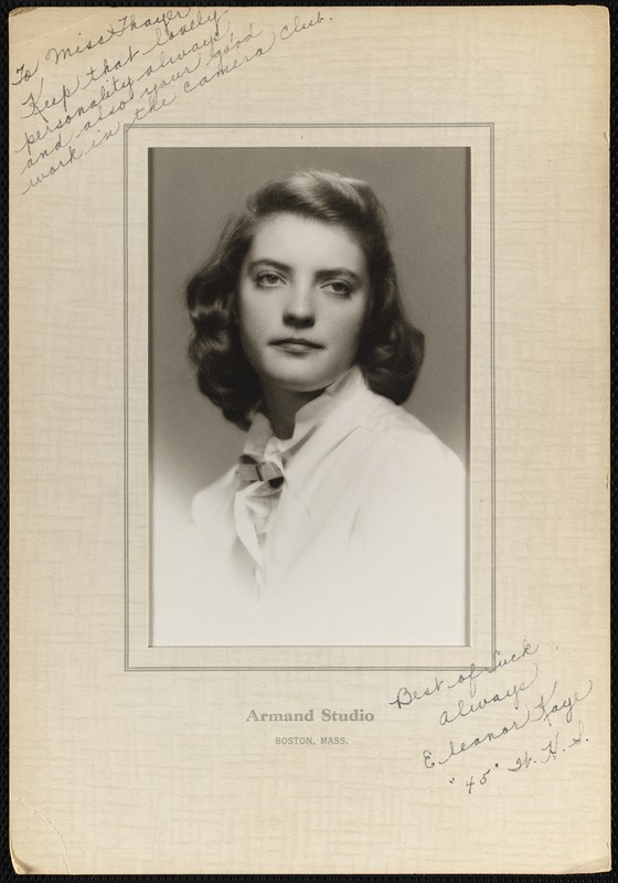 Kaye, Eleanor - Digital Commonwealth