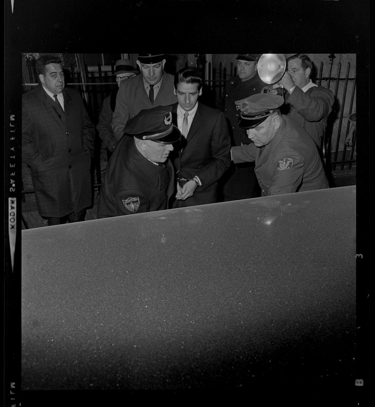 Officers walking with Albert DeSalvo - Digital Commonwealth