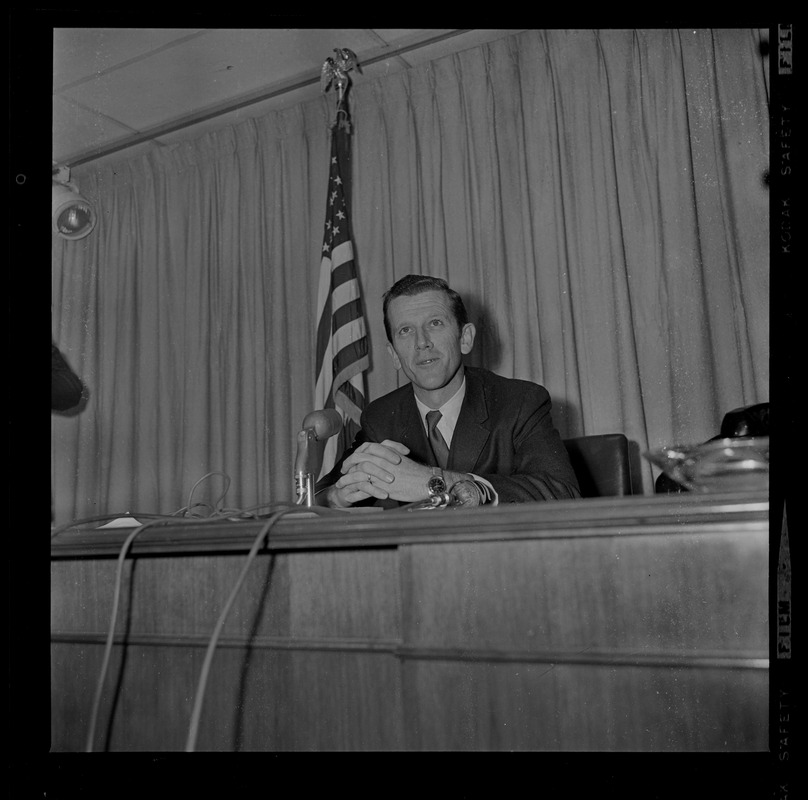 David Bartley, new House Speaker, during a press conference - Digital ...