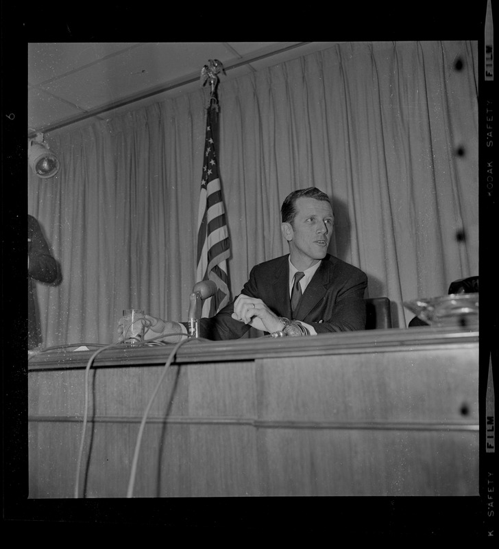David Bartley, new House Speaker, during a press conference - Digital ...