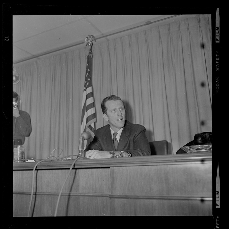 David Bartley, new House Speaker, during a press conference - Digital ...