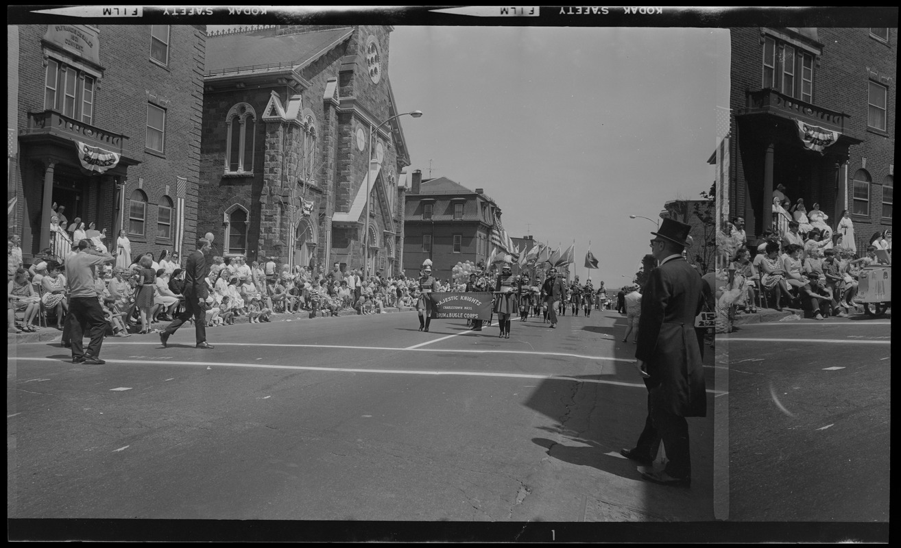 Majestic Knights Drum and Bugle Corps making its way down during the ...