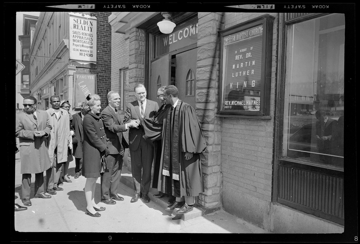Mayor and Mrs. Kevin White, and House Speaker Robert H. Quinn are ...