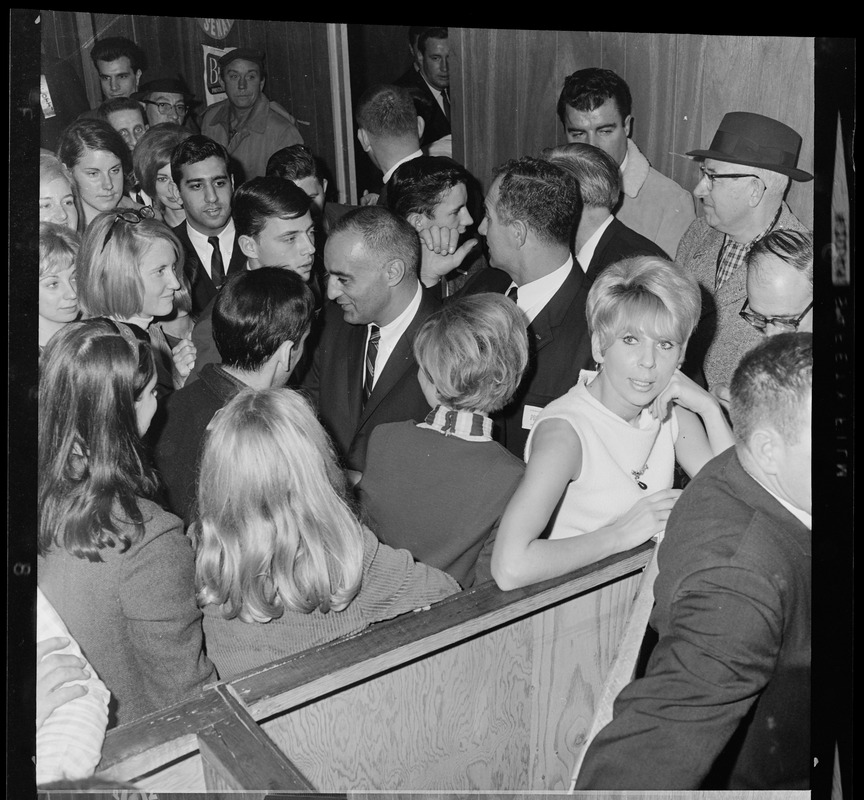 Scene of the crowd at Francis X Bellotti headquarters as he concedes ...