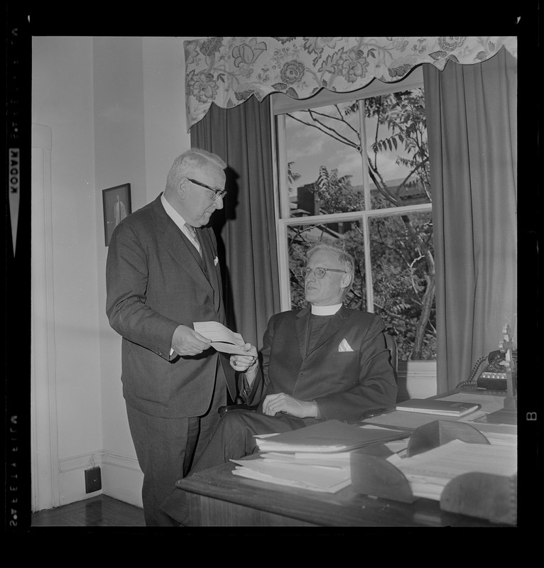 City Treasurer James Gildea, Bishop Stokes - Digital Commonwealth