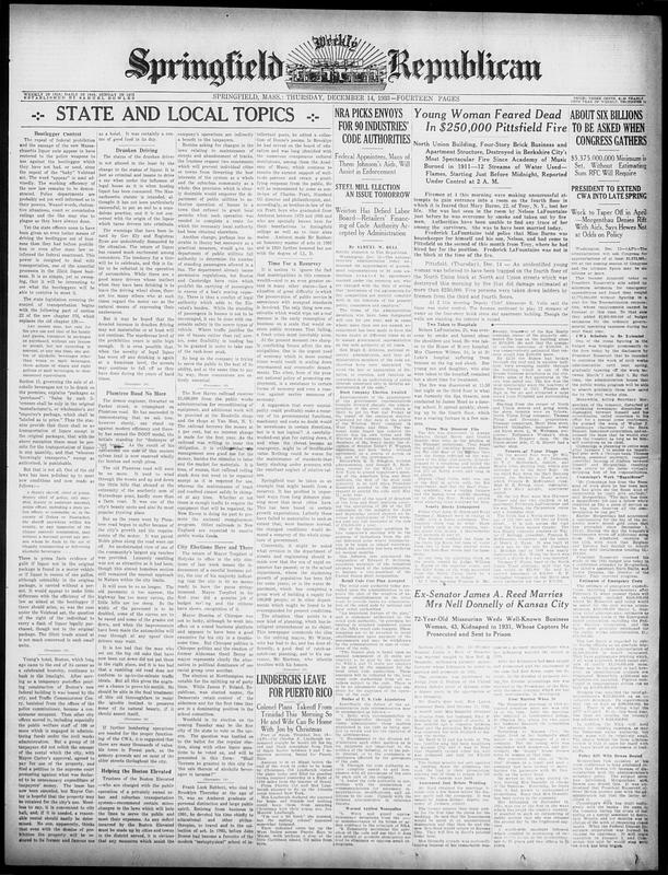 Springfield Weekly Republican - Digital Commonwealth