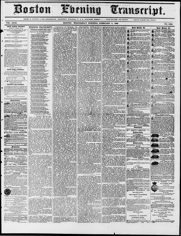 Boston Evening Transcript - Digital Commonwealth
